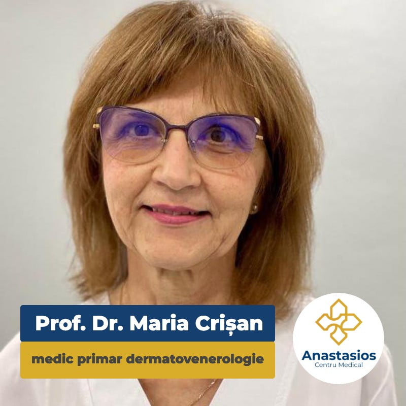 Prof. Dr. Maria Crișan - Medic Primar Dermatovenerologie